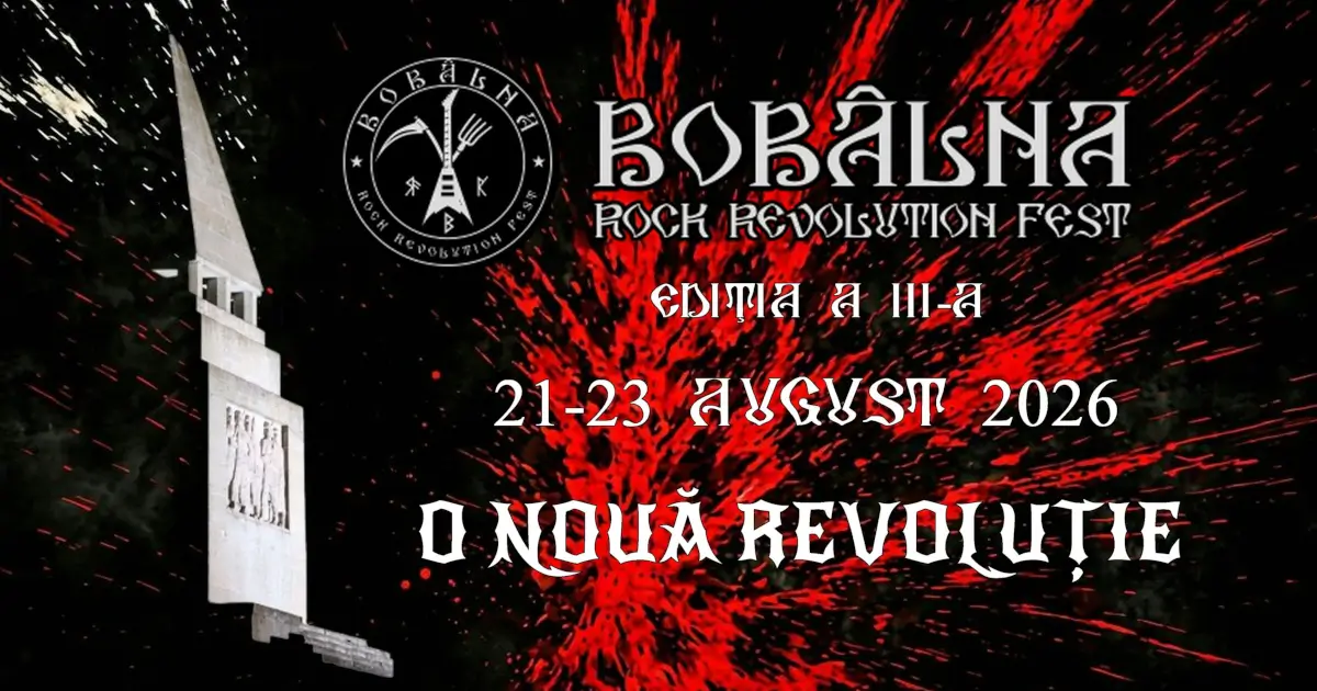 Rock Revolution Fest Bobâlna | 22-24 August 2025